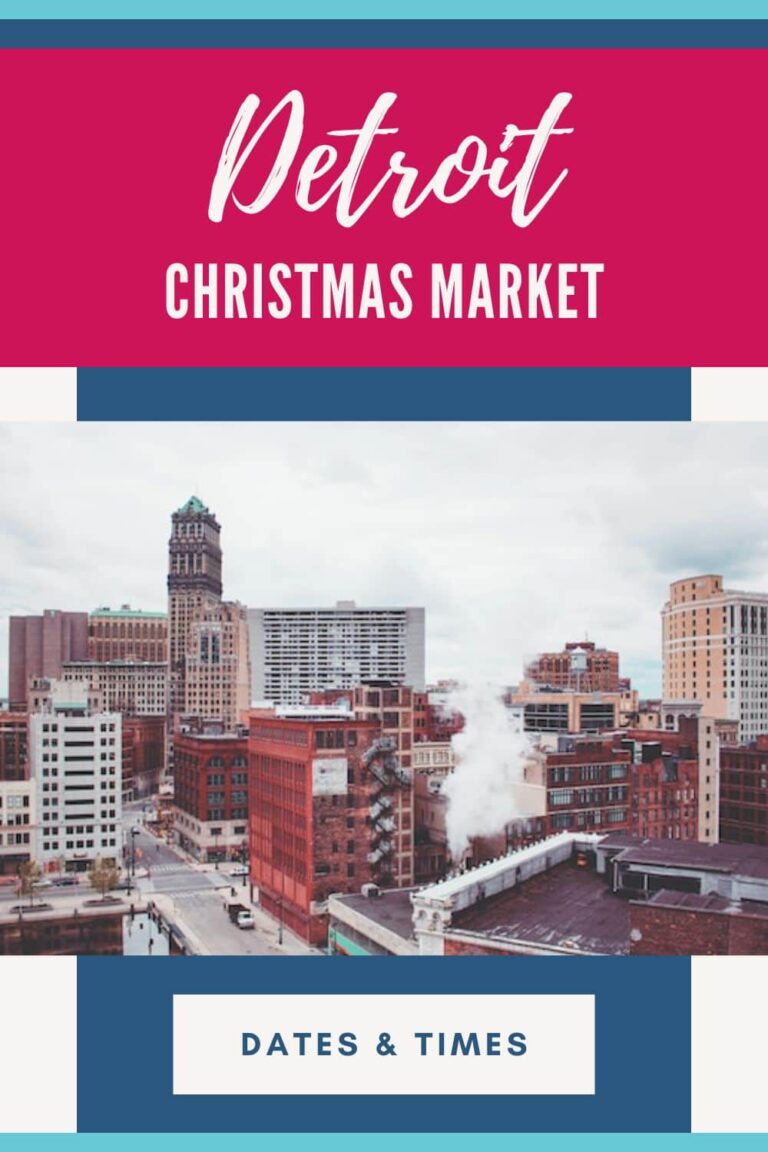 Detroit Christmas Market 2026: Downtown at Cadillac Square